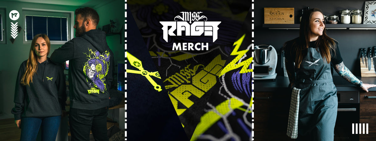 MISS RAGE – Masters of Merch Online Shop